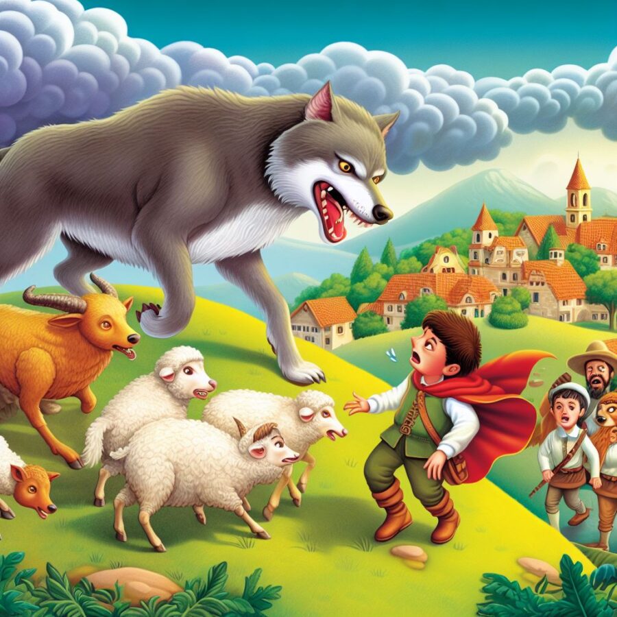 Moral Story: The Boy Who Cried Wolf